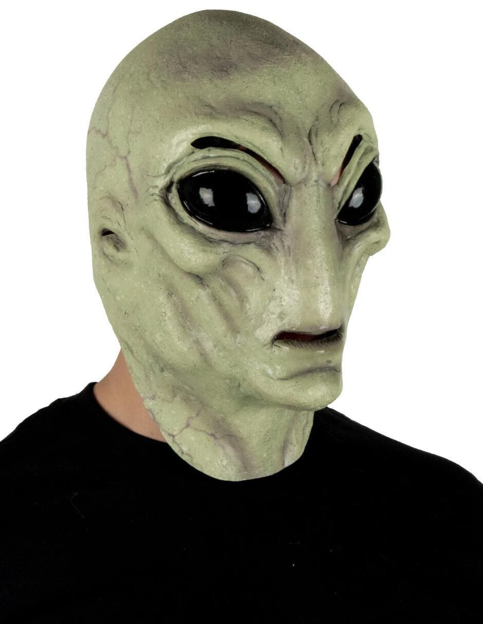Máscara para disfraz de Alien Criatura del Espacio Terror Futurista ...