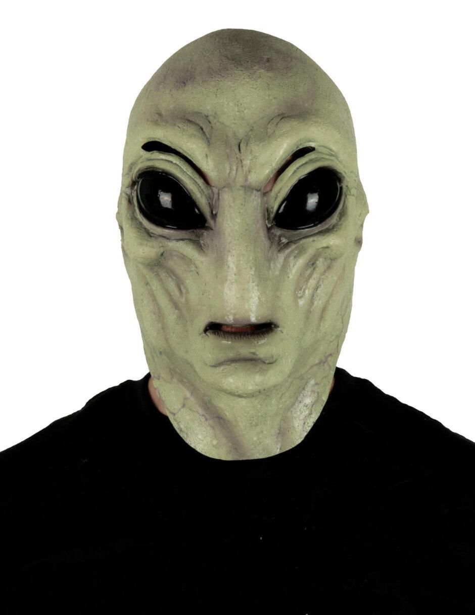 Máscara para disfraz de Alien Criatura del Espacio Terror Futurista ...
